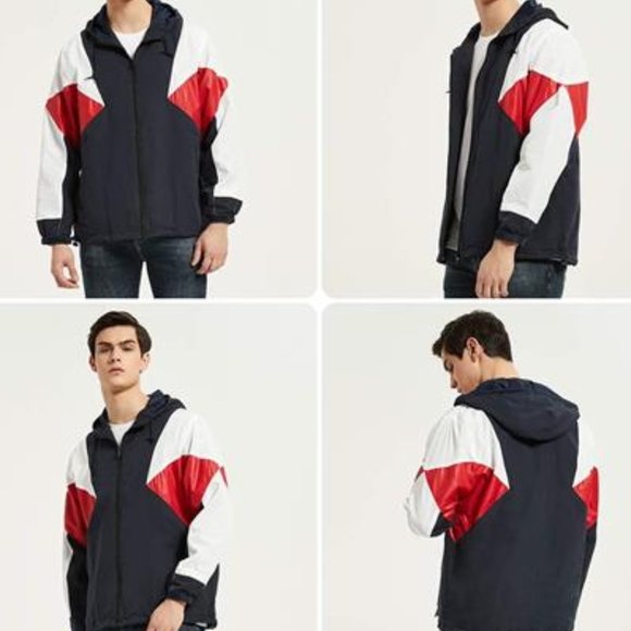 Jackets & Coats | Mens Windbreaker Jacket Lightweight 9s Retro Wind ...